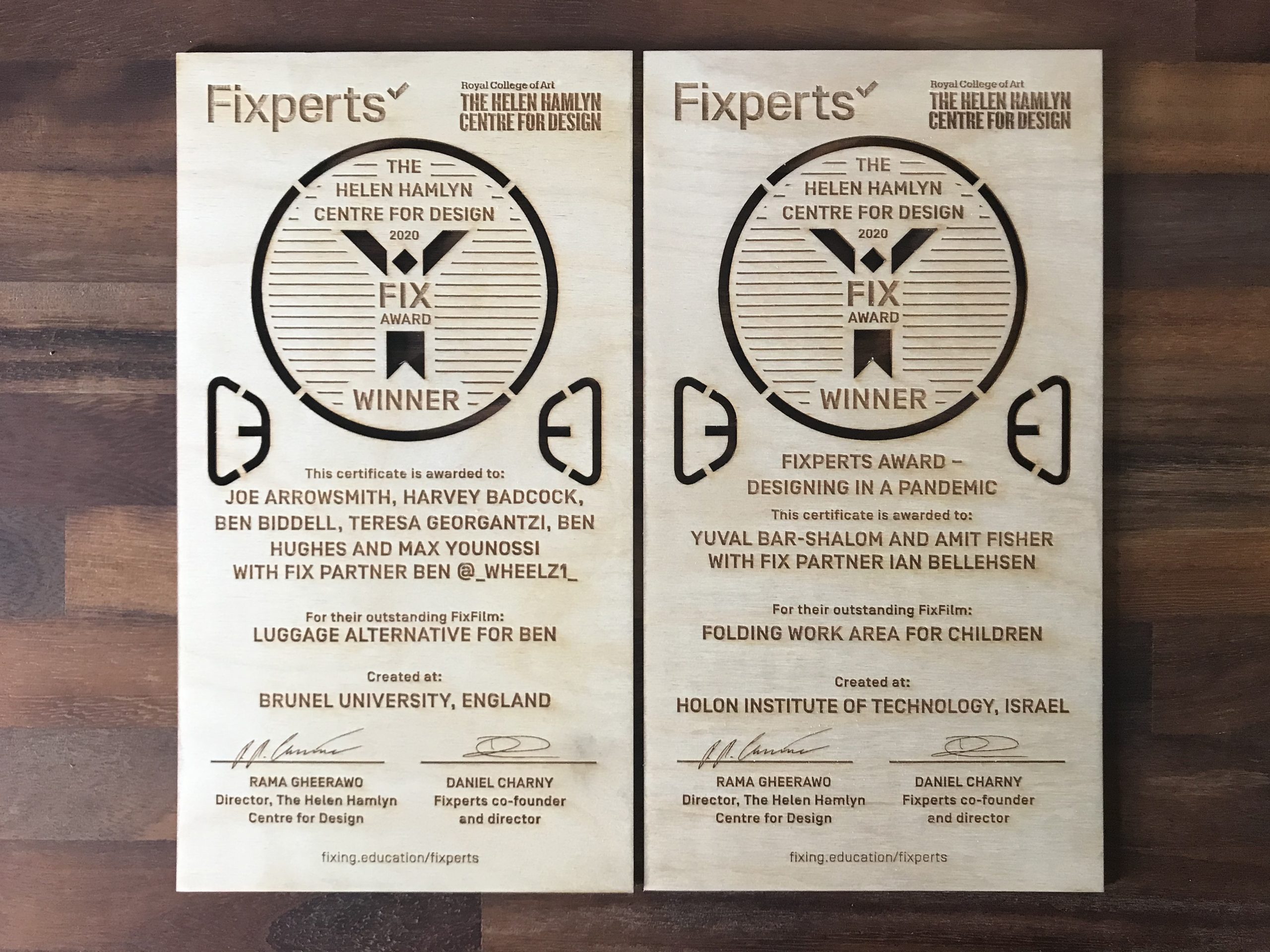 Winner announced for Royal College of Art Helen Hamlyn Fixperts Awards ...